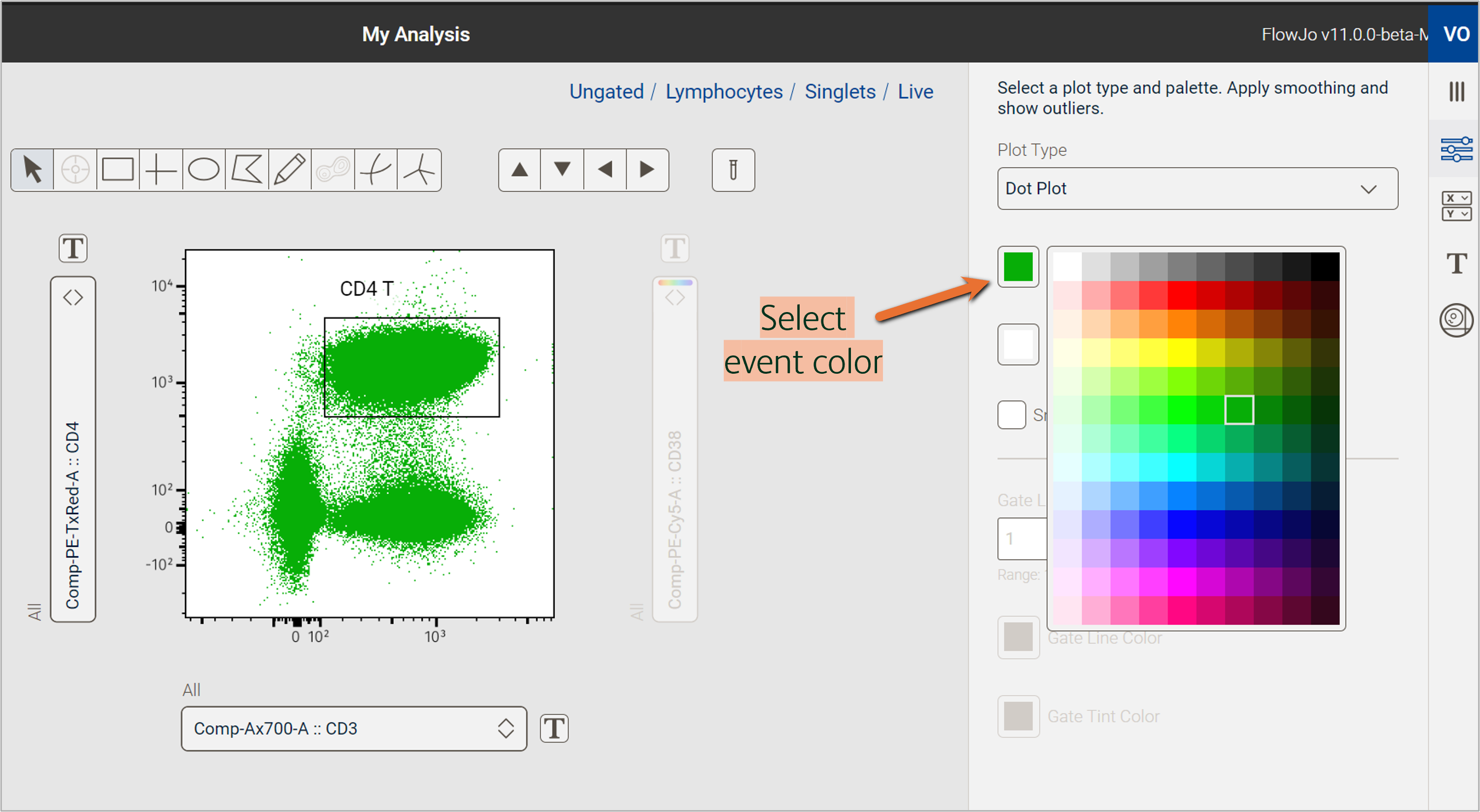 Graph Settings | FlowJo, LLC